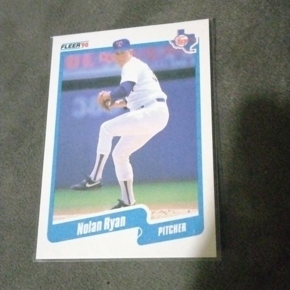 Toys | 199 Fleer Nolan Ryan Baseball Card | Poshmark